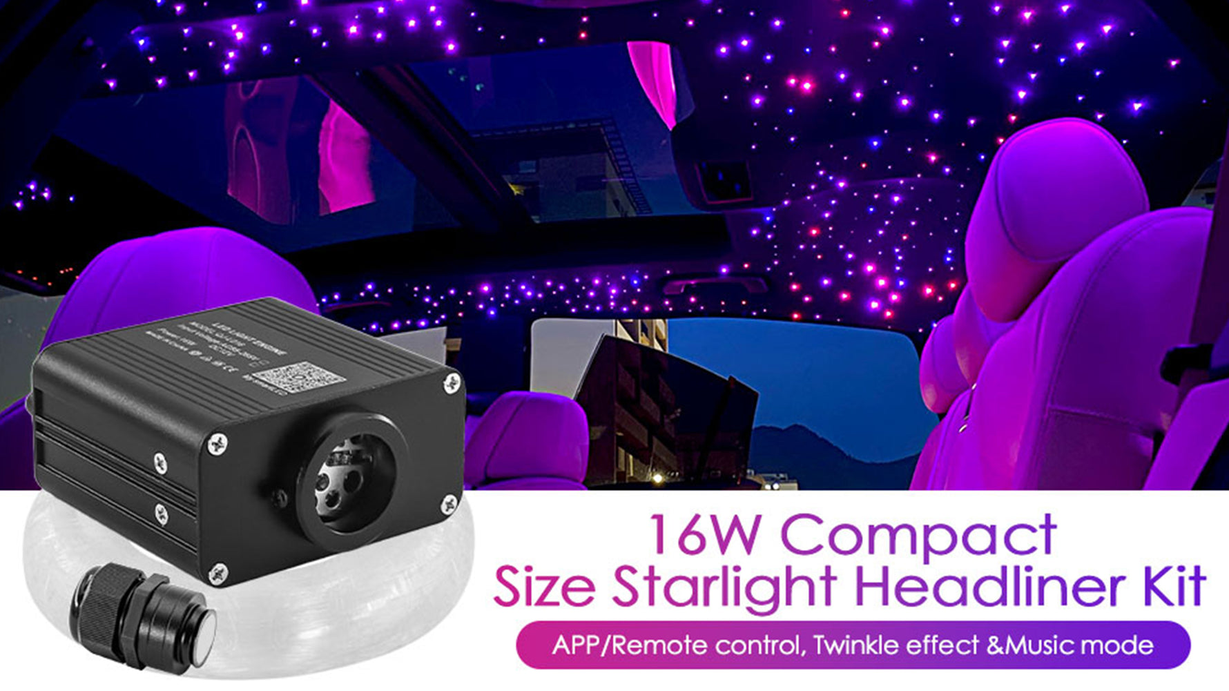 Online sale starlight headliner kit, fiber optic light for car ceiling ...