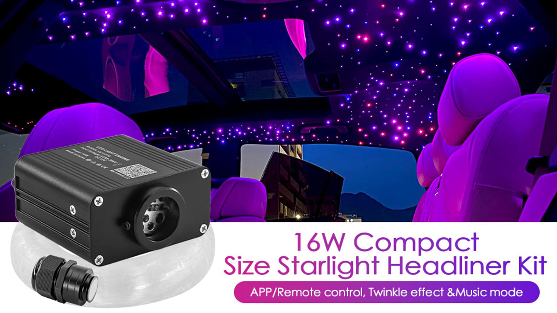 Online sale starlight headliner kit, fiber optic light for car ceiling ...